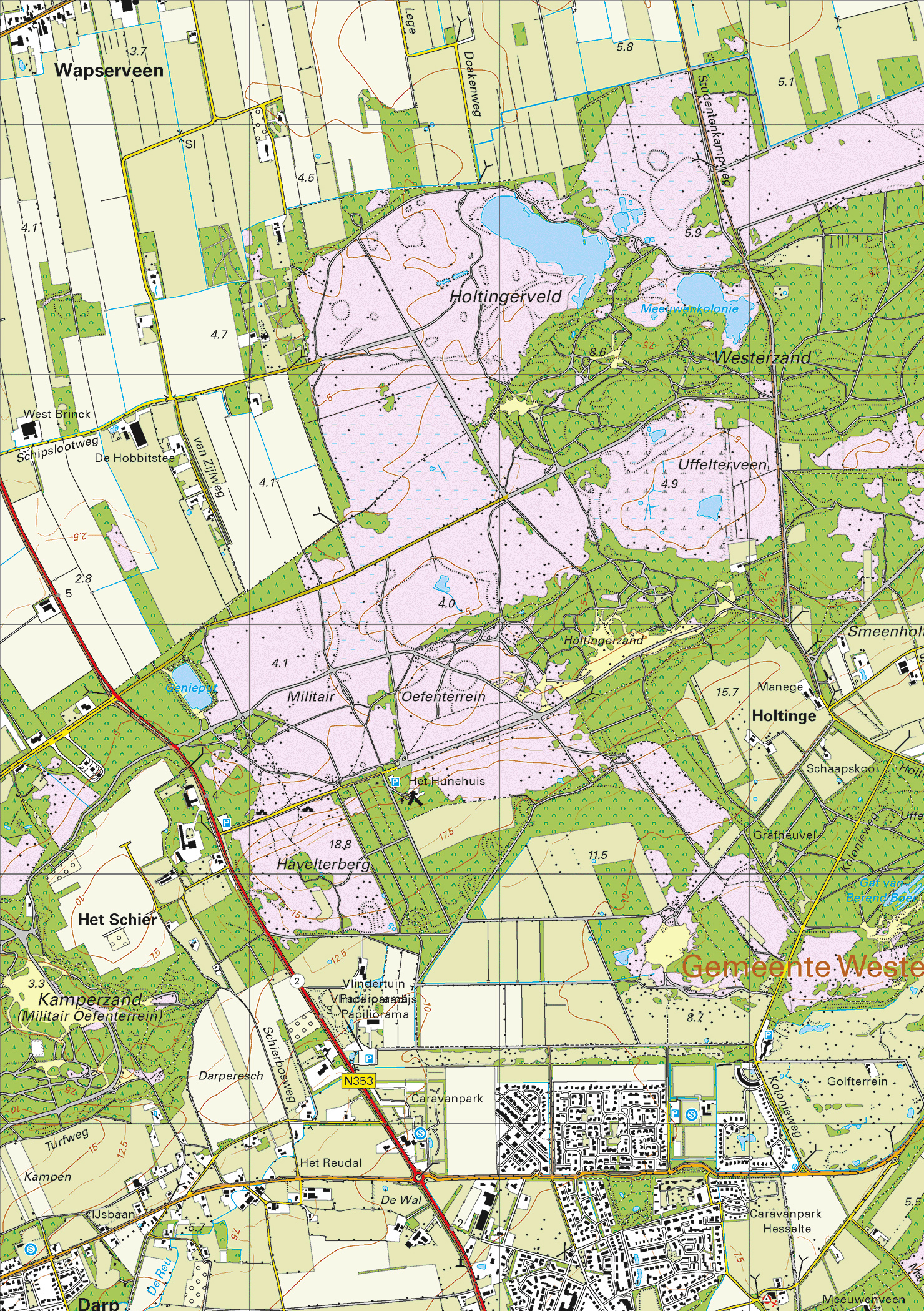 Digitale Topografische Kaart 16H Havelte | Kaarten en Atlassen.nl Digitale Topografische Kaart 16H Havelte | Kaarten en Atlassen.nl