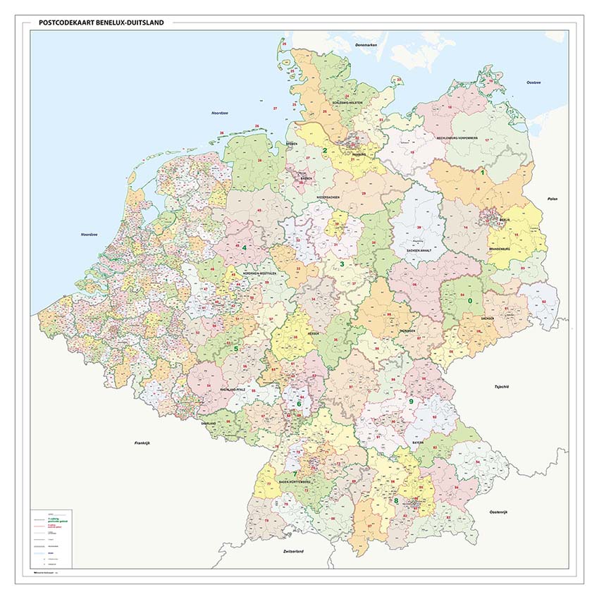 Benelux en Duitsland gaan samen? | Kaarten en Atlassen.nl