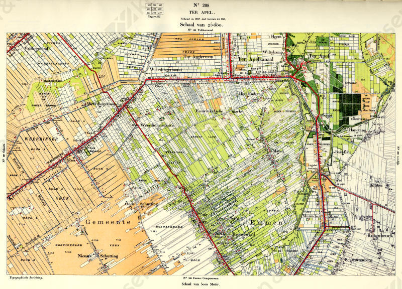 Ter Apel 208 | Kaarten en Atlassen.nl