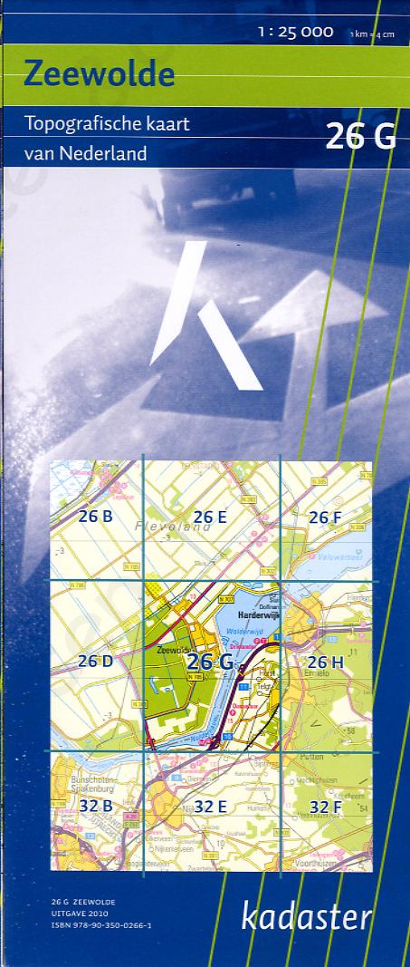 Topografische Kaart 26G Zeewolde | Kaarten en Atlassen.nl