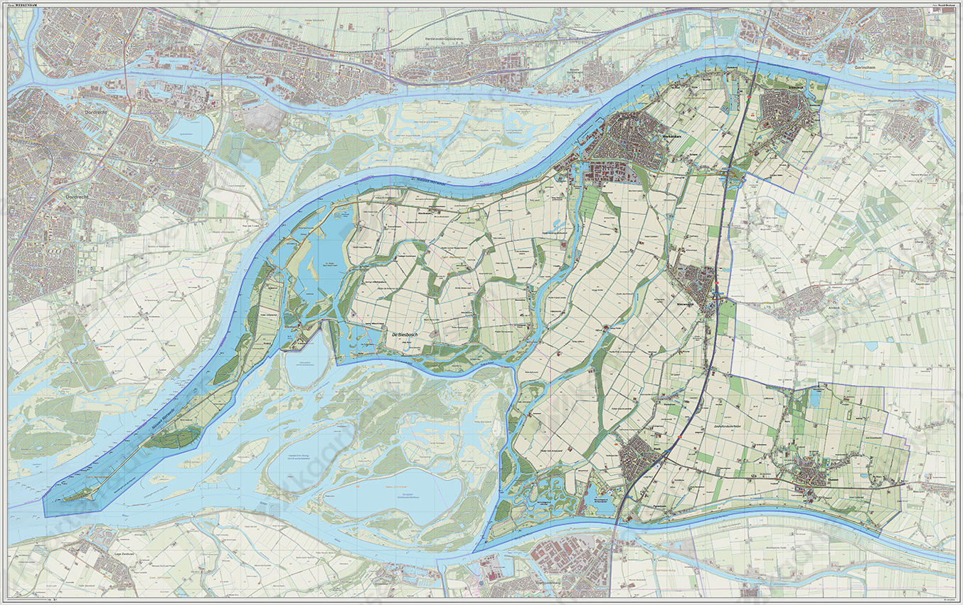 Werkendam 1217 | Kaarten en Atlassen.nl