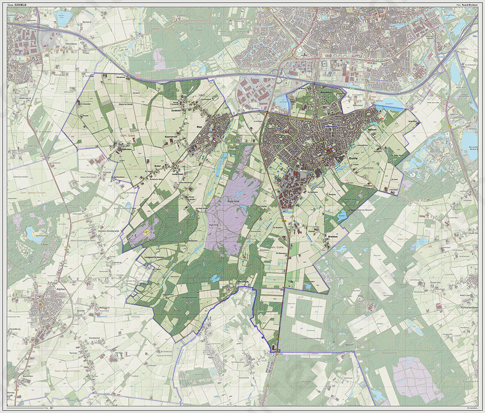 Goirle | Kaarten en Atlassen.nl