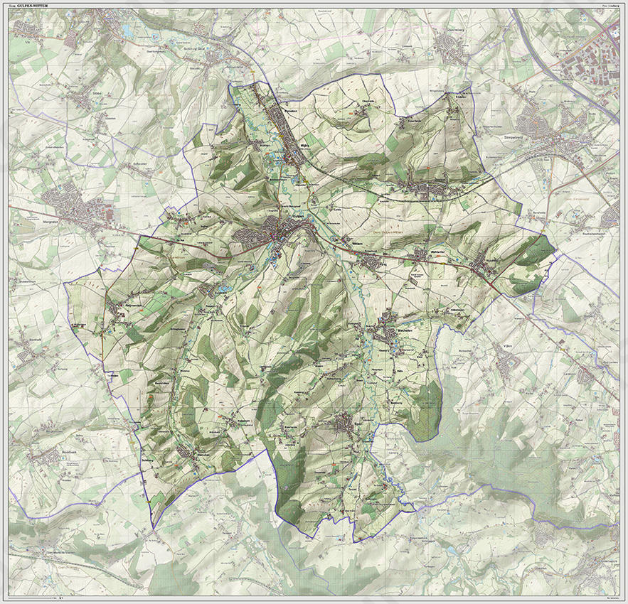 Gulpen Wittem | Kaarten en Atlassen.nl