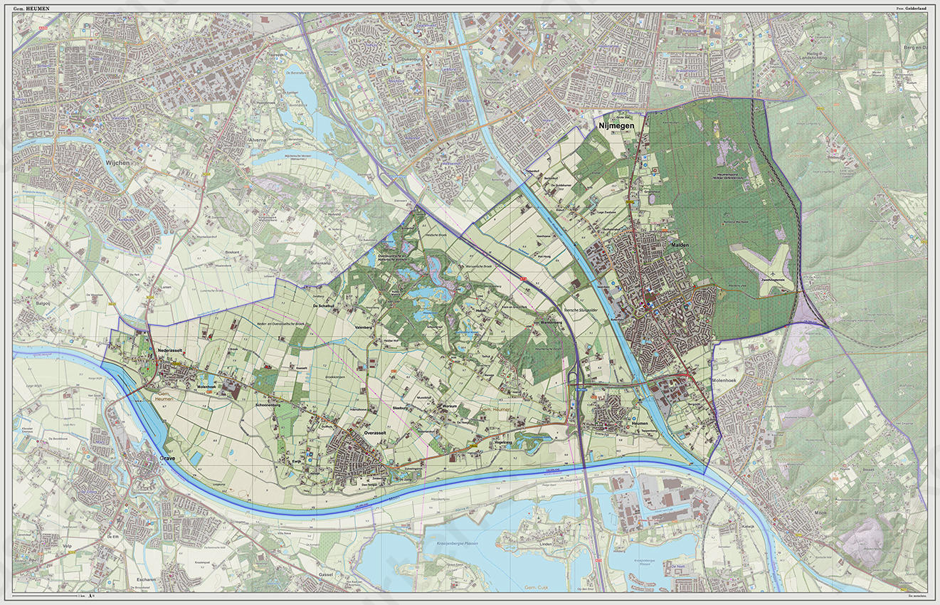 Heumen | Kaarten en Atlassen.nl