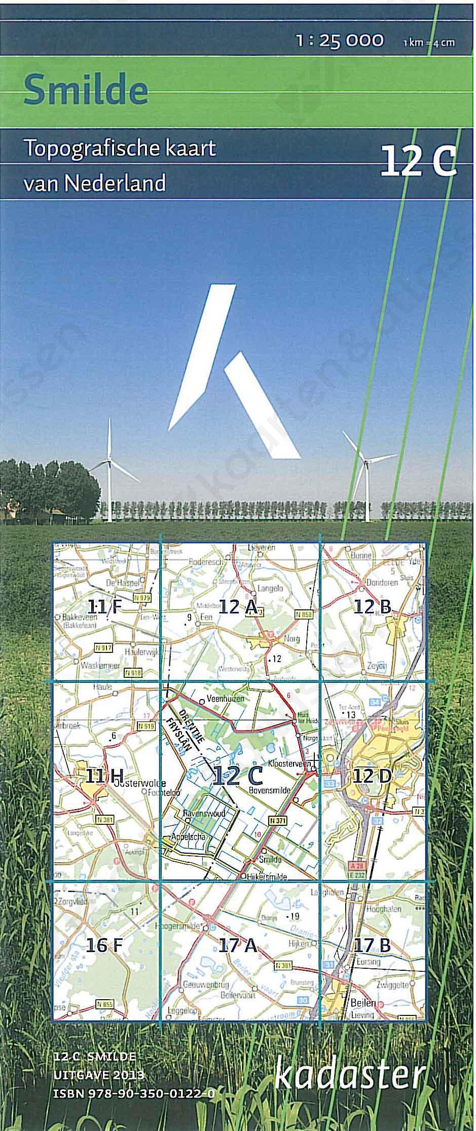 Topografische Kaart 12C Smilde | Kaarten en Atlassen.nl Topografische Kaart 12C Smilde | Kaarten en Atlassen.nl