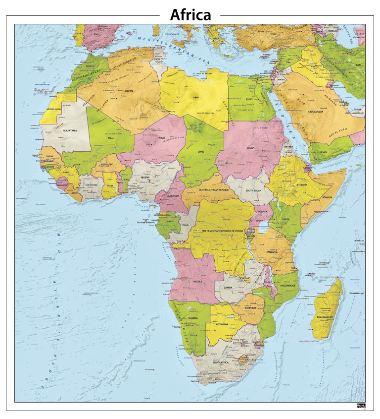 Afrika - Kaarten en Atlassen.nl