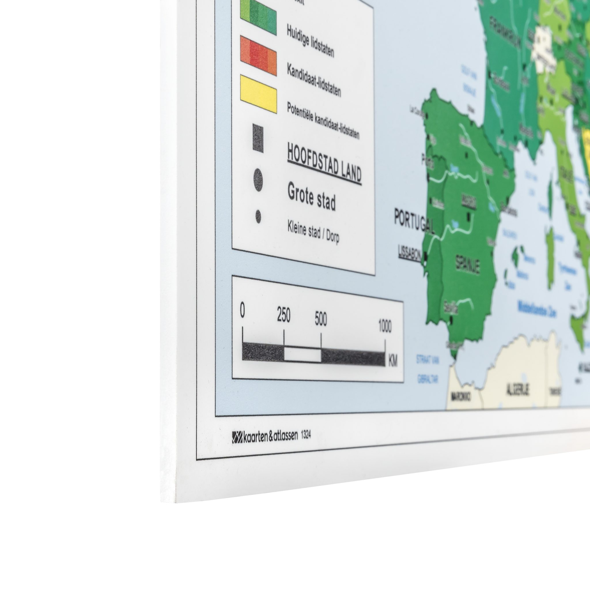 Duitsland 2-cijferige postcodekaart 814 - Kaarten en Atlassen.nl