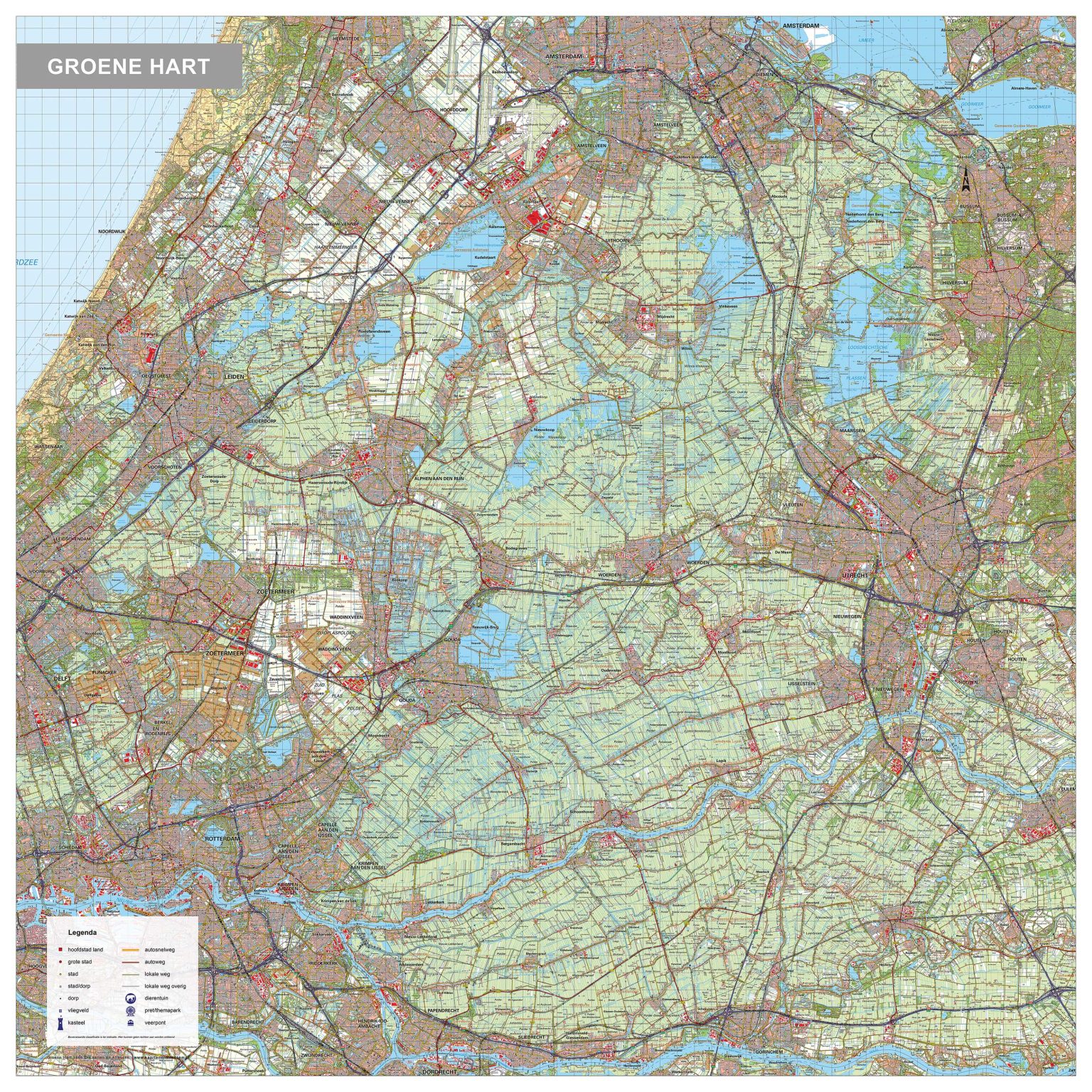 Nederland - Kaarten en Atlassen.nl