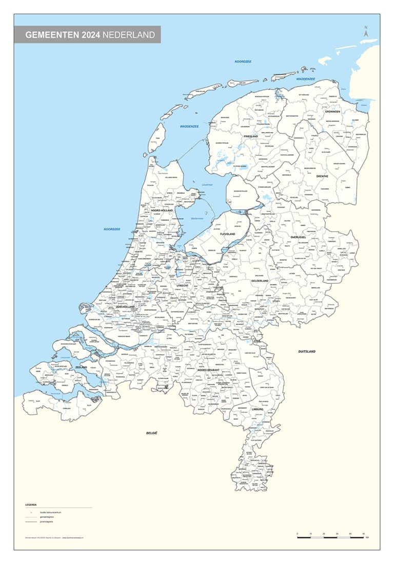 Gemeentekaarten - Kaarten en Atlassen.nl