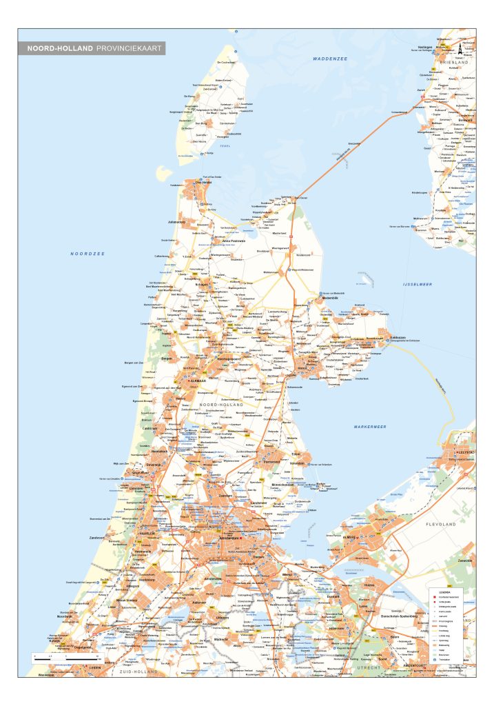 Noord-Holland - Kaarten en Atlassen.nl