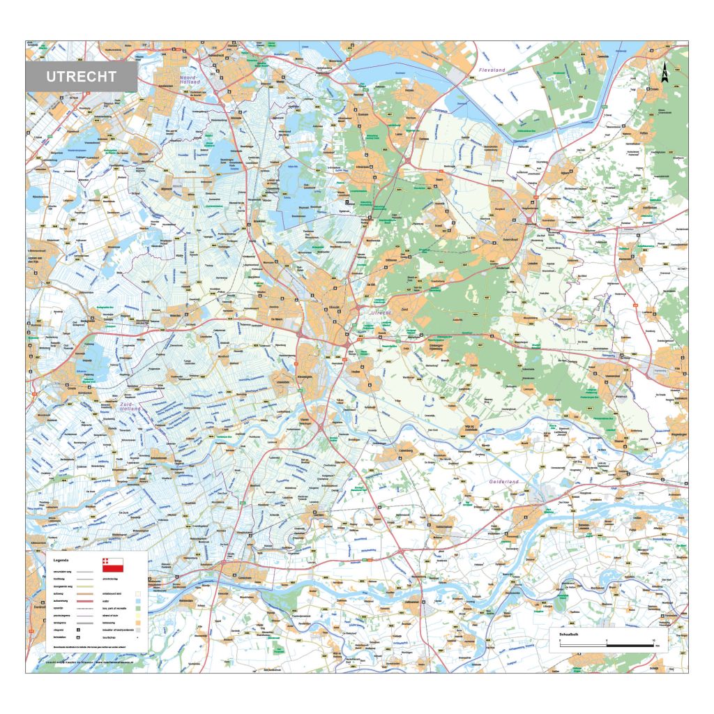 Utrecht - Kaarten en Atlassen.nl