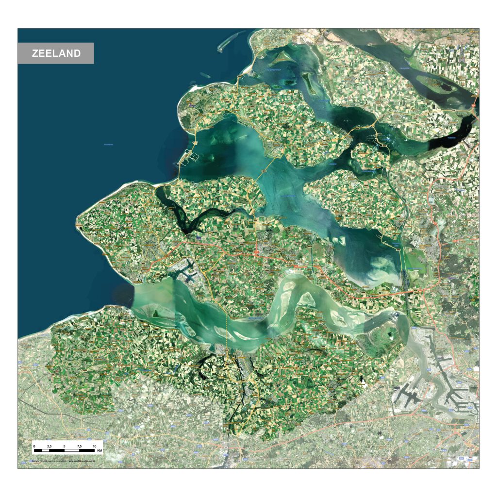 Zeeland - Kaarten en Atlassen.nl
