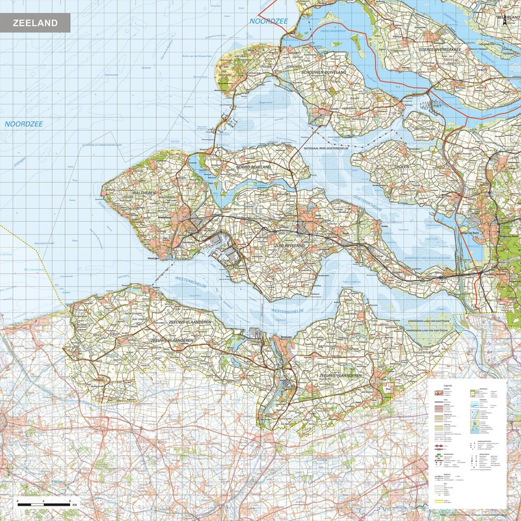 Zeeland - Kaarten en Atlassen.nl
