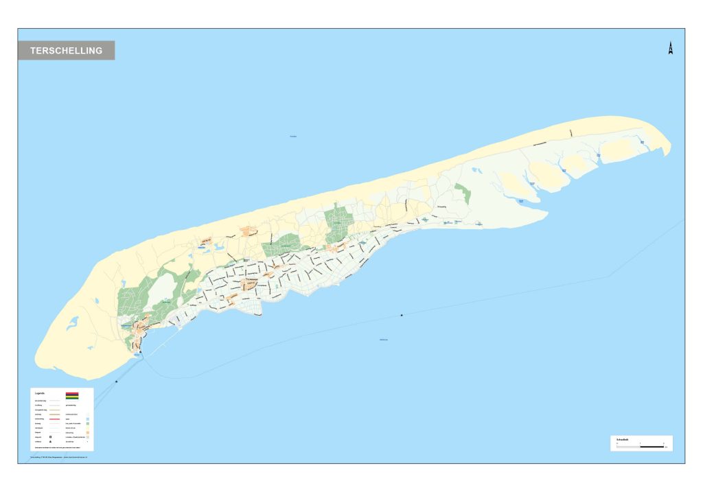 Waddeneilanden - Kaarten en Atlassen.nl