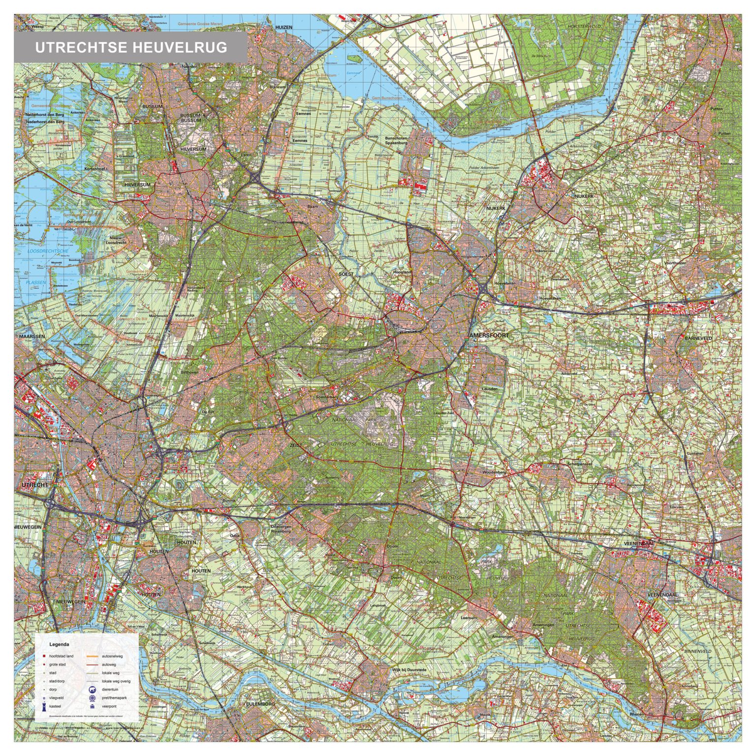 Nederland - Kaarten en Atlassen.nl