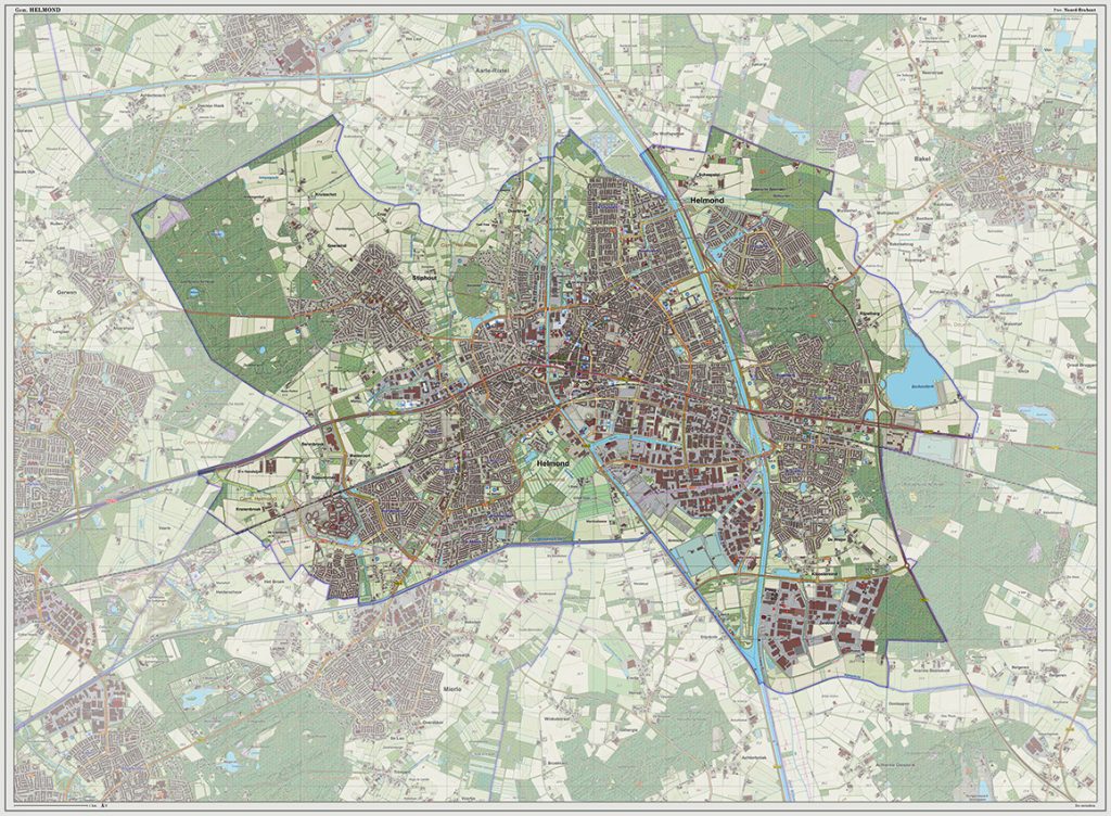 Helmond - Kaarten en Atlassen.nl
