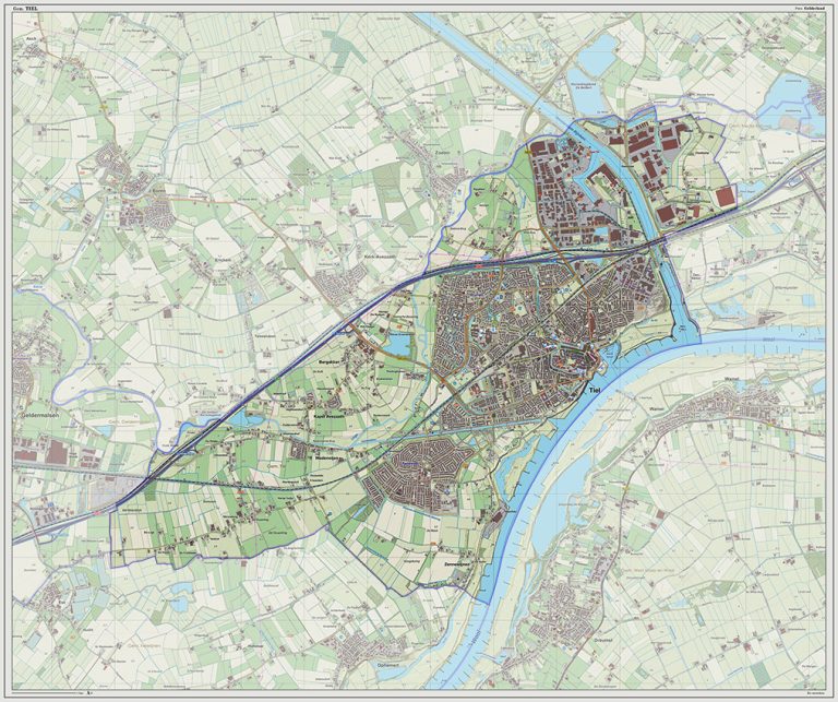 Tiel - Kaarten en Atlassen.nl