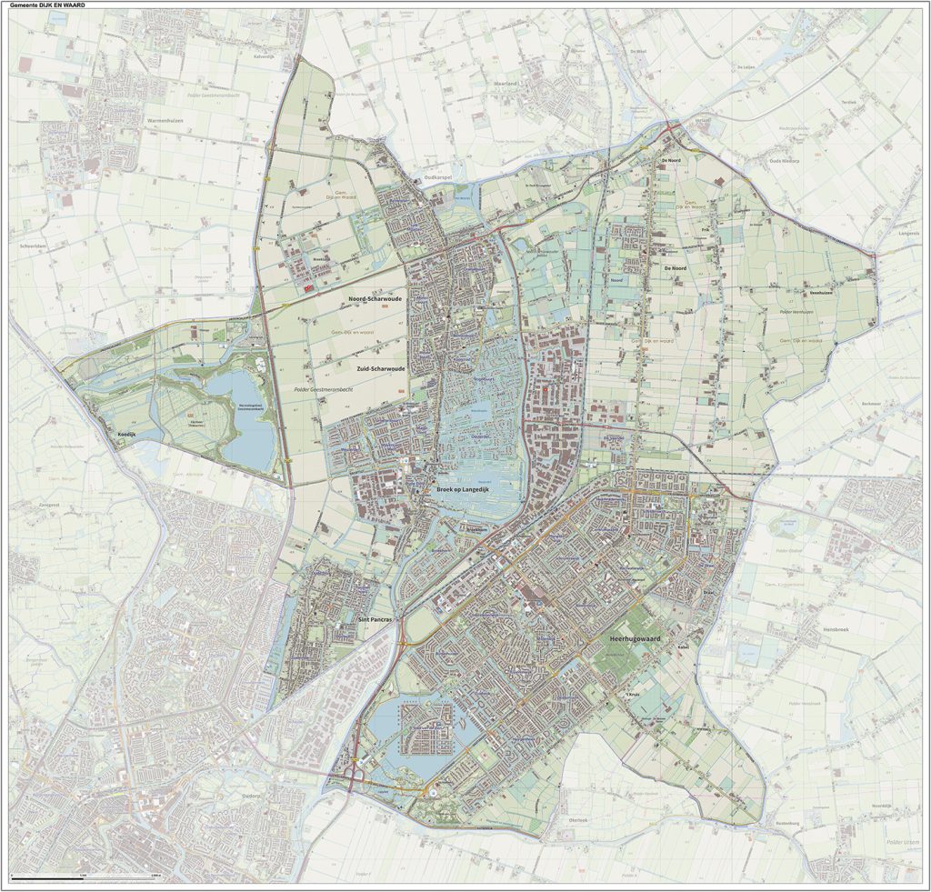 Dijk en Waard - Kaarten en Atlassen.nl