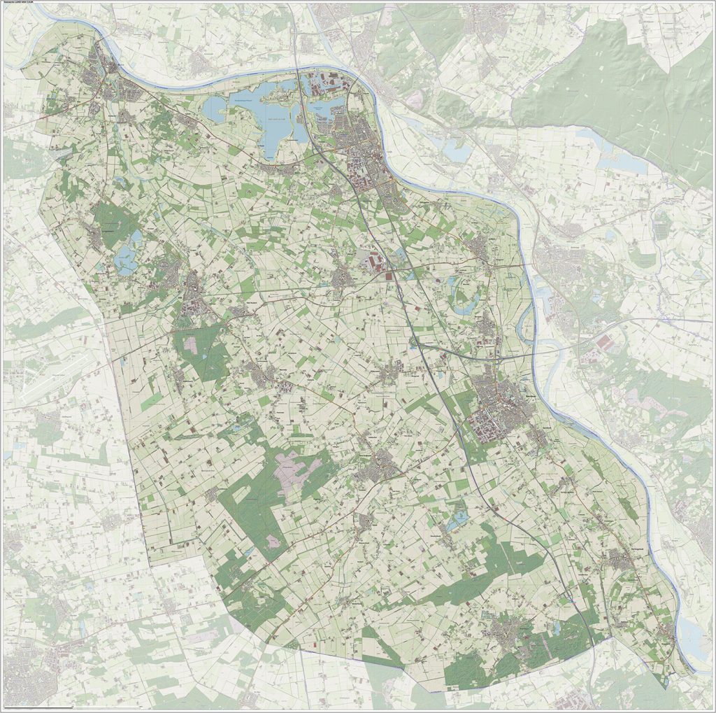 Land van Cuijk - Kaarten en Atlassen.nl