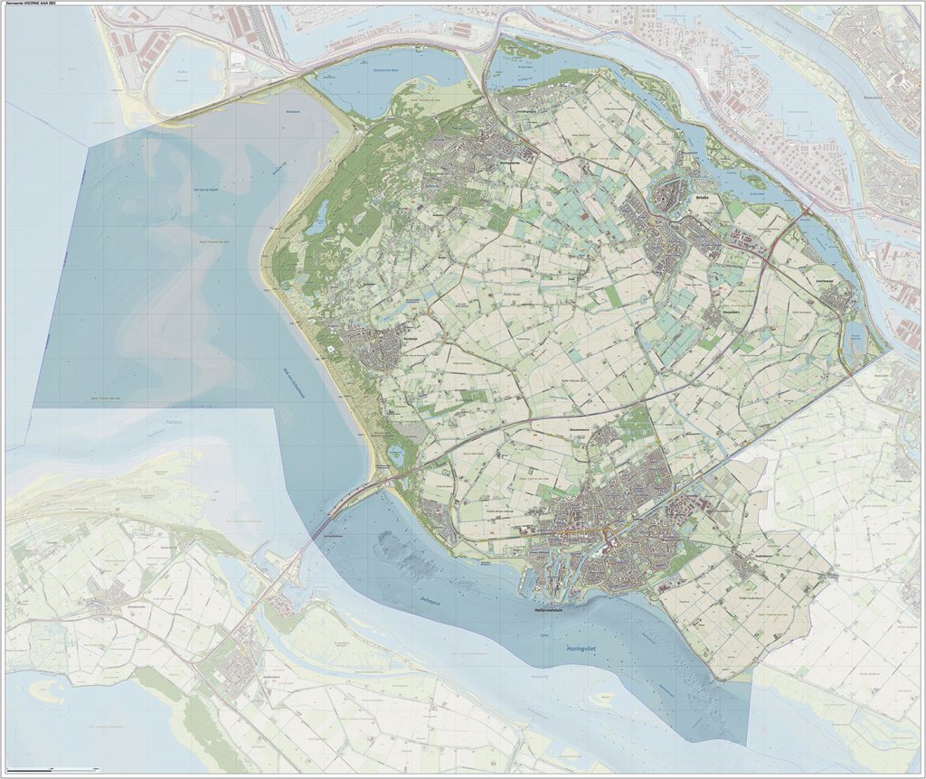 Voorne aan Zee - Kaarten en Atlassen.nl